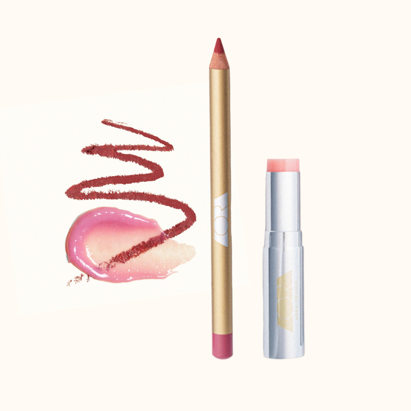 Liner + Serum Lip Duo – AORA MAKEUP
